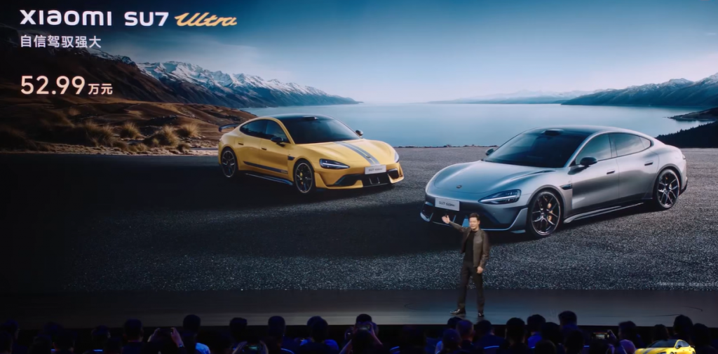 中国シャオミ、1000万円級EV「SU7 Ultra」発売 2時間で1万台の予約殺到 | 36Kr Japan | 最大級の中国テック・スタートアップ専門メディア