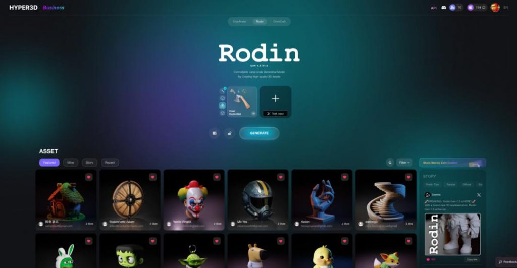 3D生成AI「Rodin」がリリース45日でARR100万ドル突破、開発元「Deemos」は数十億円調達 | 36Kr Japan | 最大級の中国テック・スタートアップ専門メディア